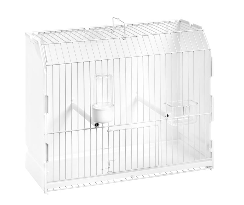Show Cage White Front L36 x W17 x H30cm – Peckway